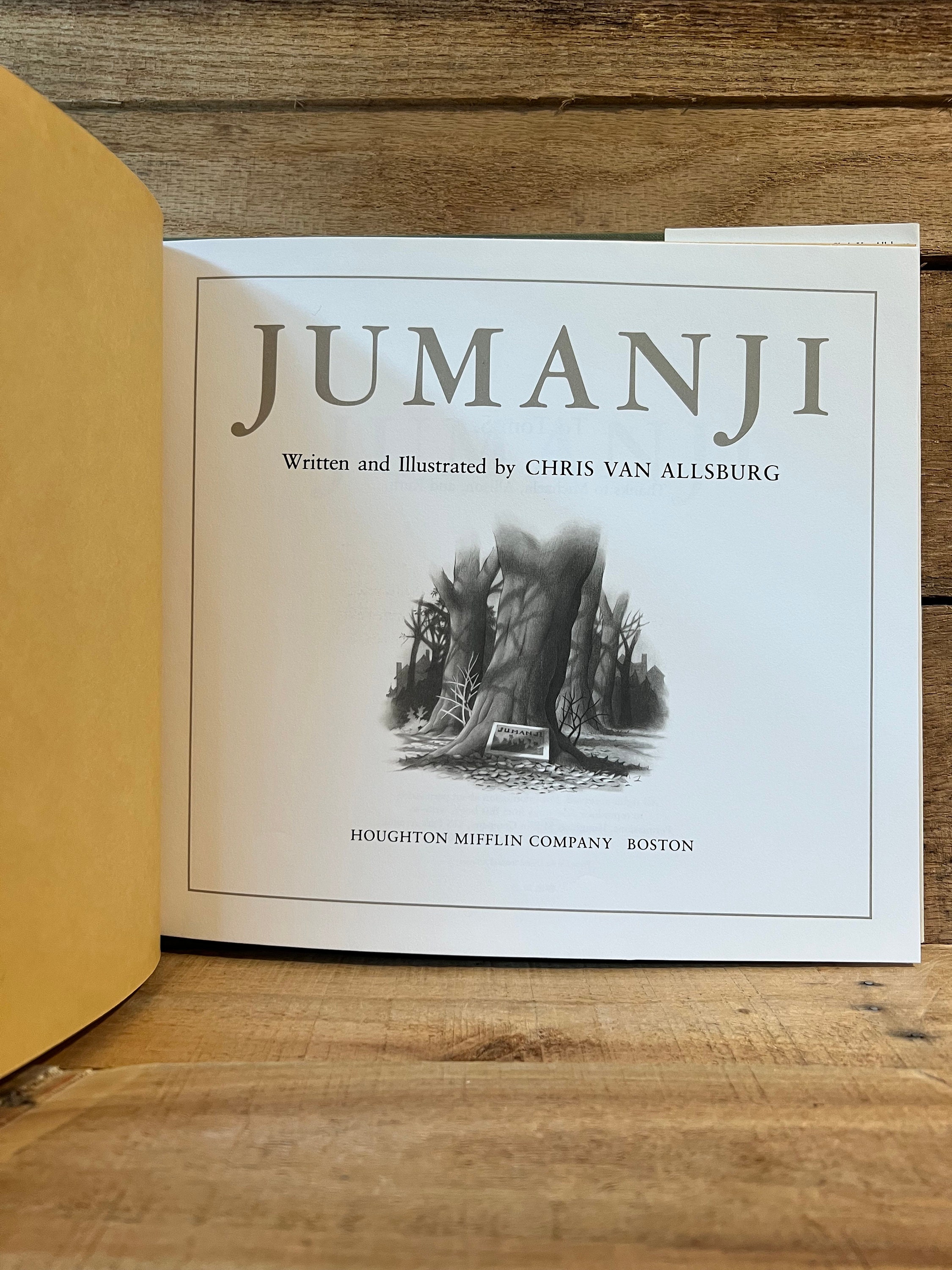 Jumanji Book Cover