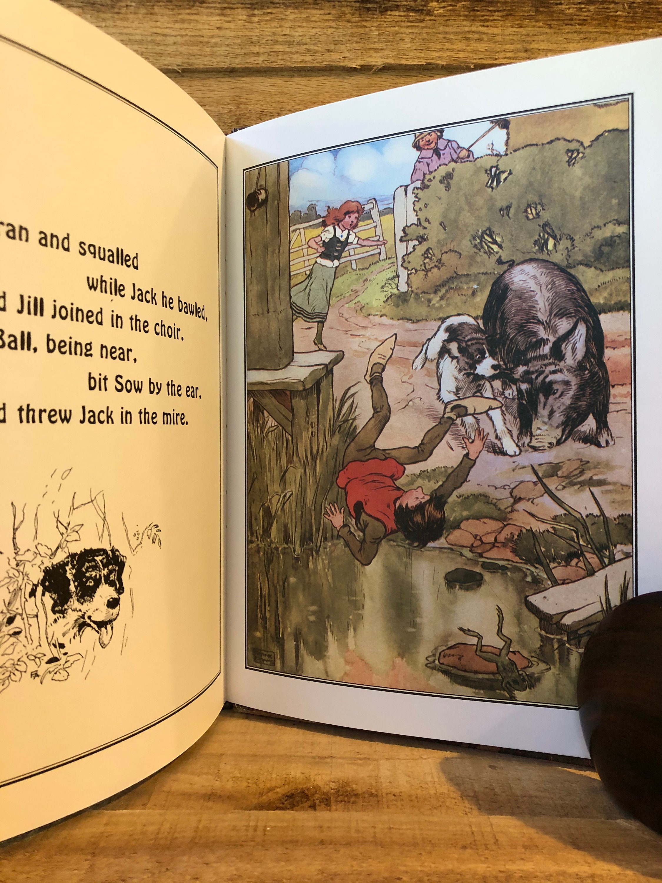 Nursery Rhymes: Jack and the Beanstalk and Little Jack Sprat | Etsy