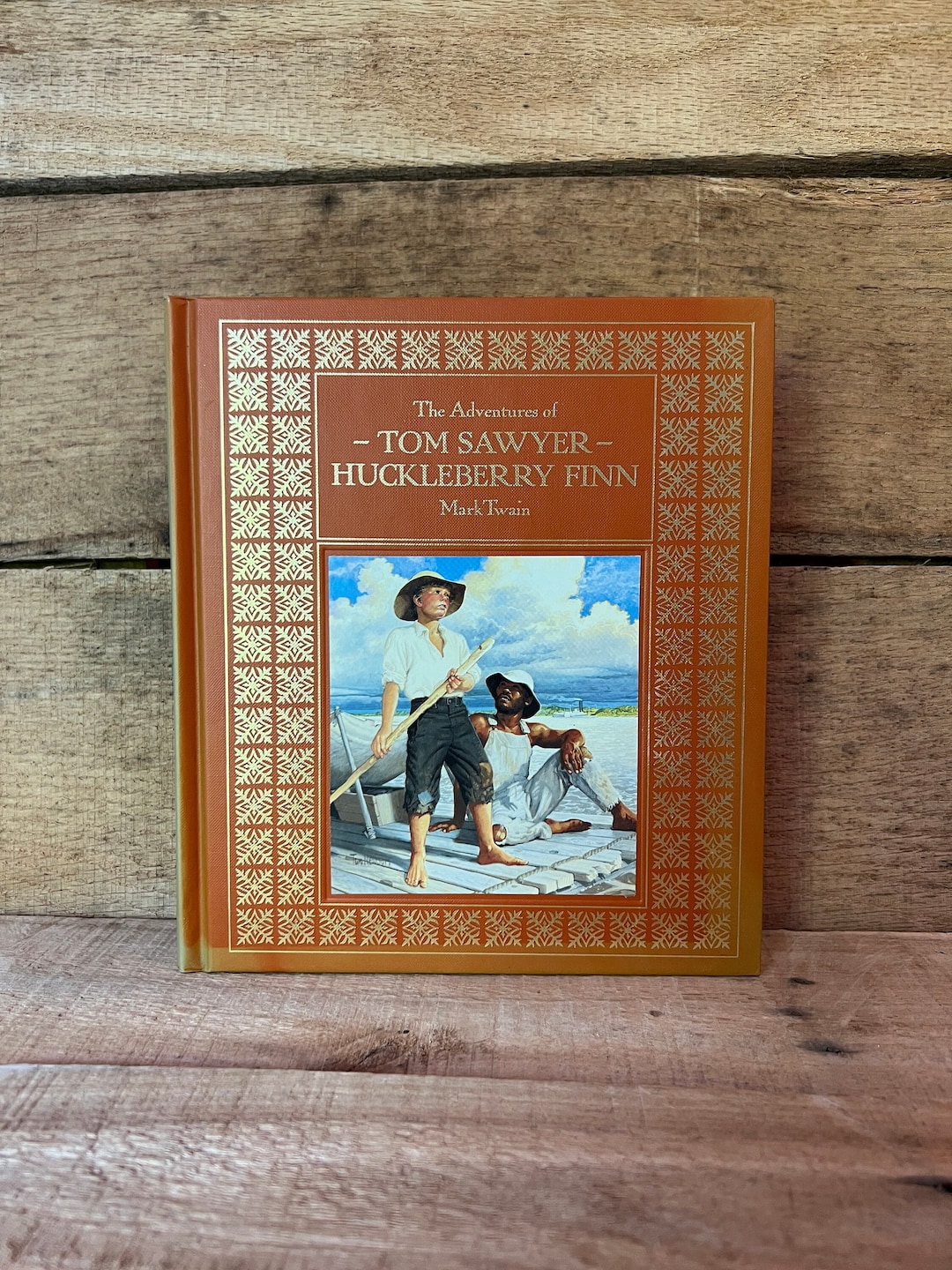 Adventures of Tom Sawyer- Huckleberry Finn by Mark Twain, Adapted by ...