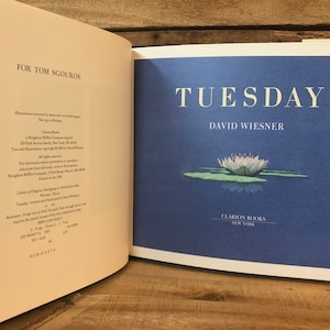 Tuesday by David Wiesner: With Dust Jacket 1991 - Etsy