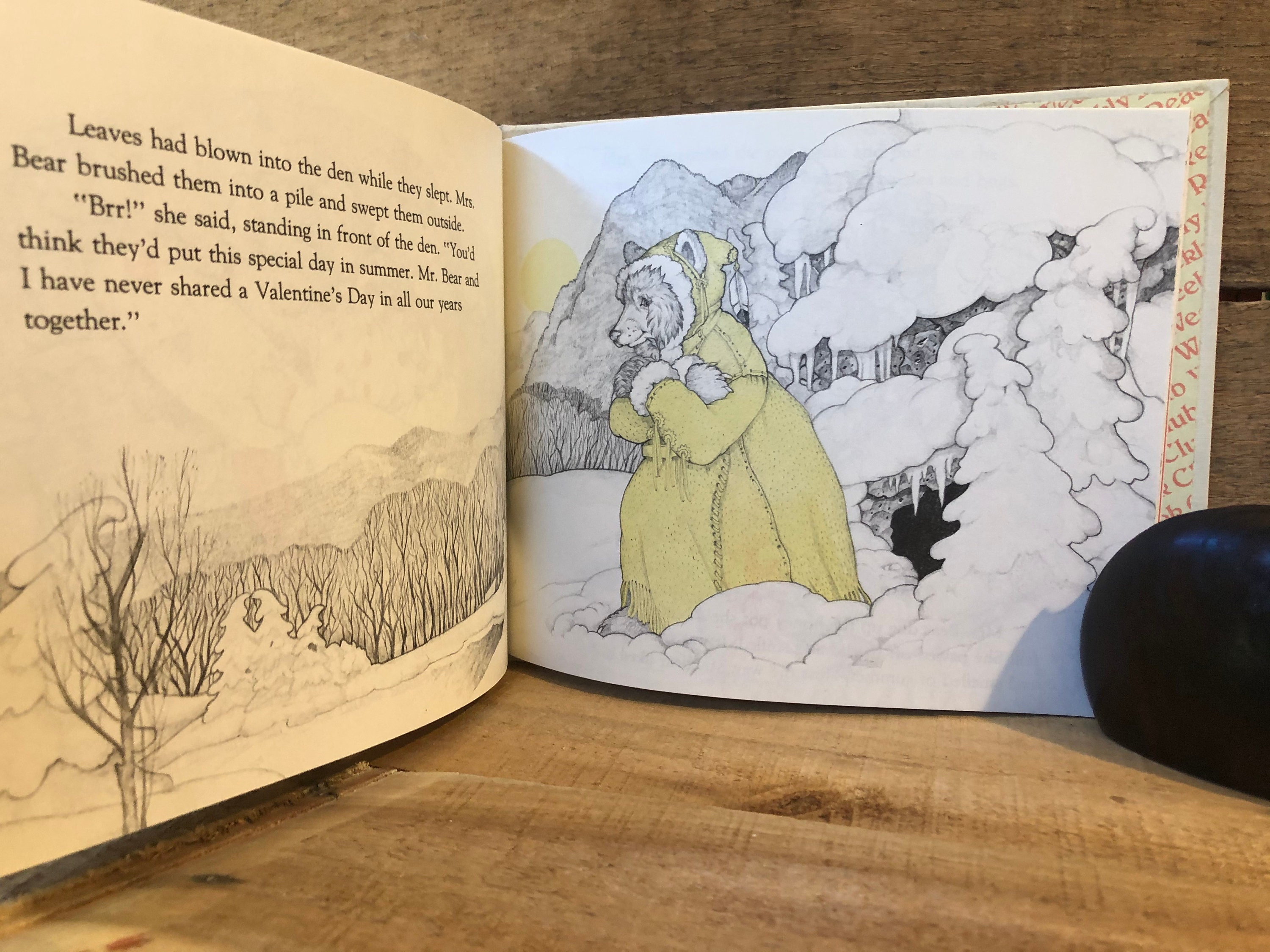 The Valentine Bears Illustrated by Jan Brett Weekly Reader 1983 - Etsy