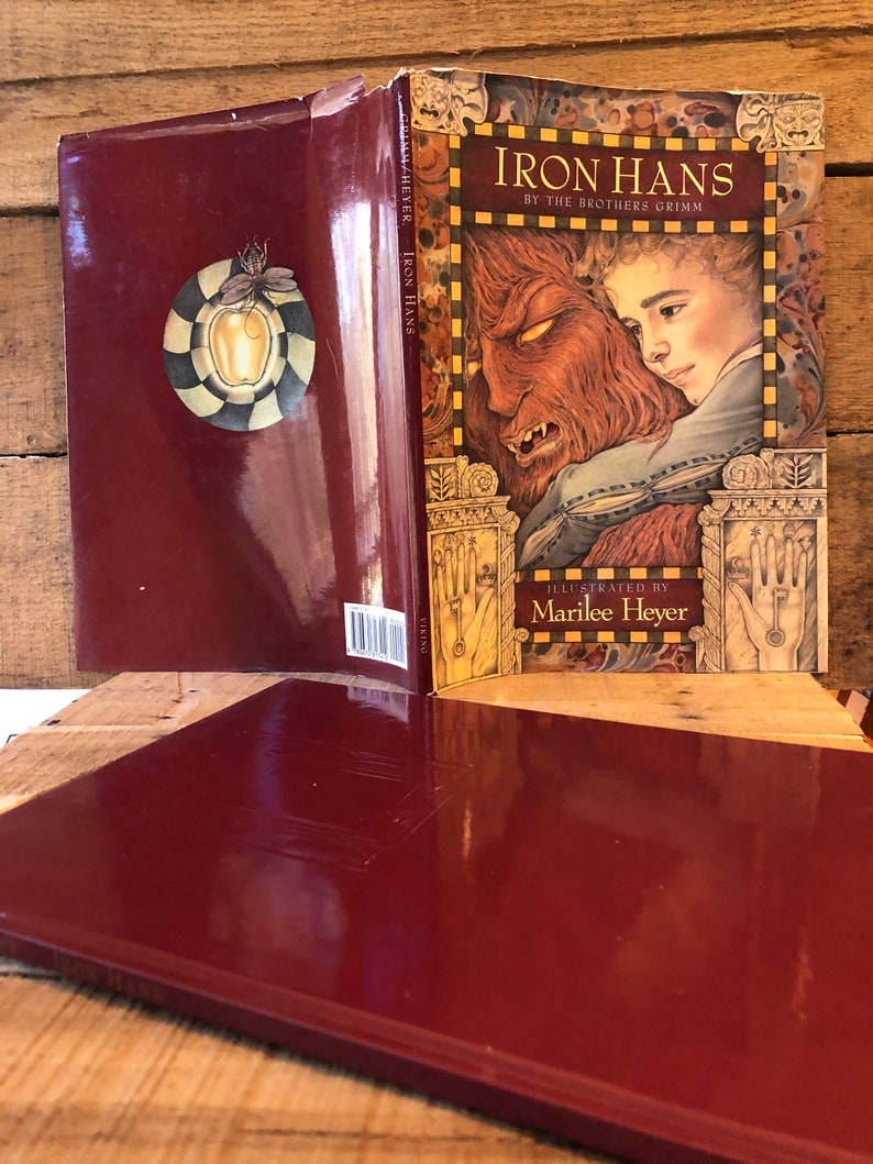 Iron Hans by the Brothers Grimm Illustrated by Marilee Heyer: - Etsy
