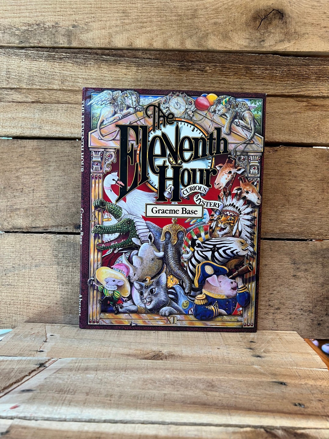 The Eleventh Hour by Graeme Base: With Dust Jacket 1989 - Etsy