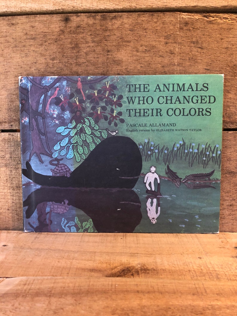 The Animals Who Changed Their Colors: Weekly Reader 1979 - Etsy