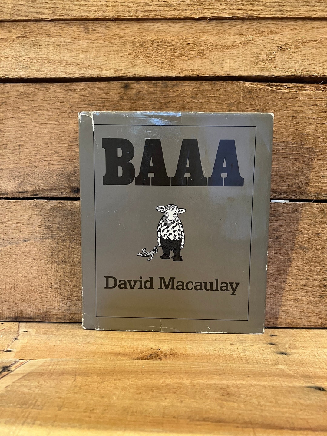 BAAA by David Macaulay: With Dust Jacket, 1985 First Printing - Etsy