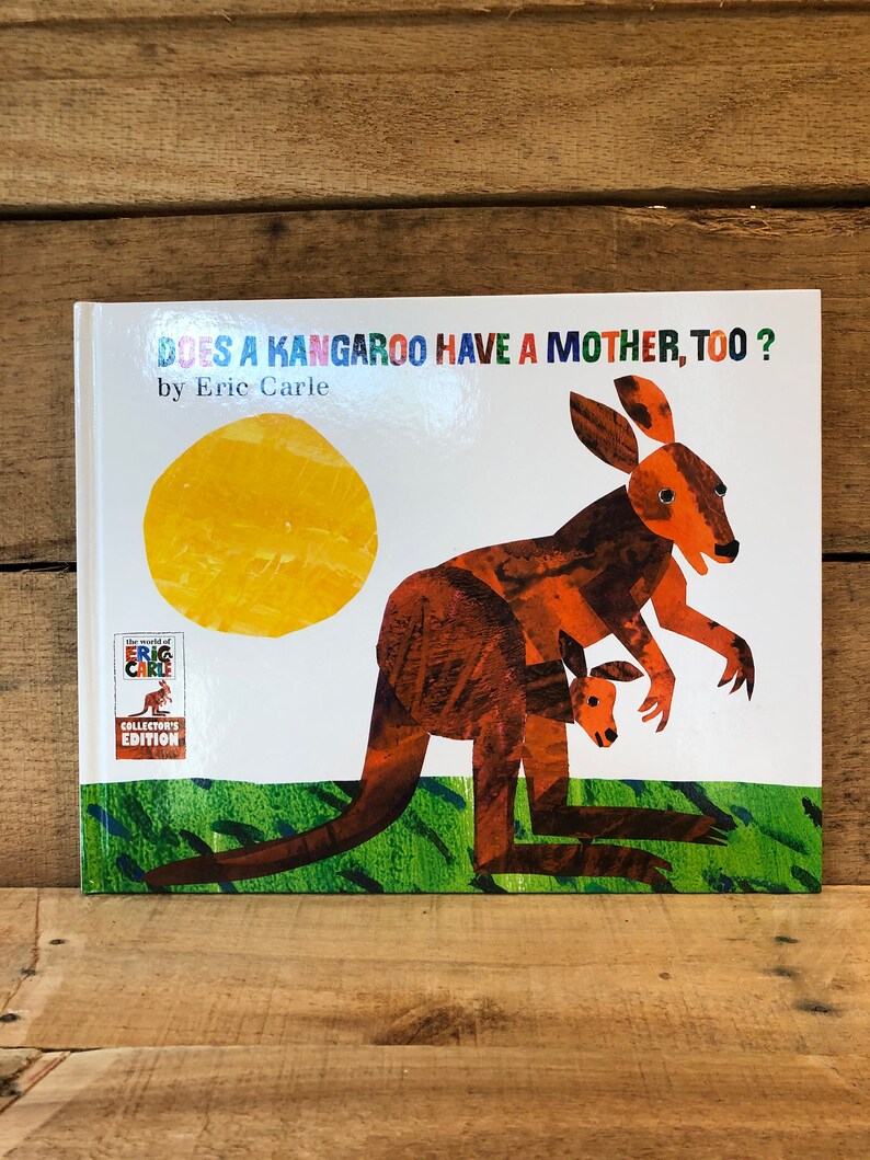 Does a Kangaroo Have a Mother Too by Eric Carle: - Etsy