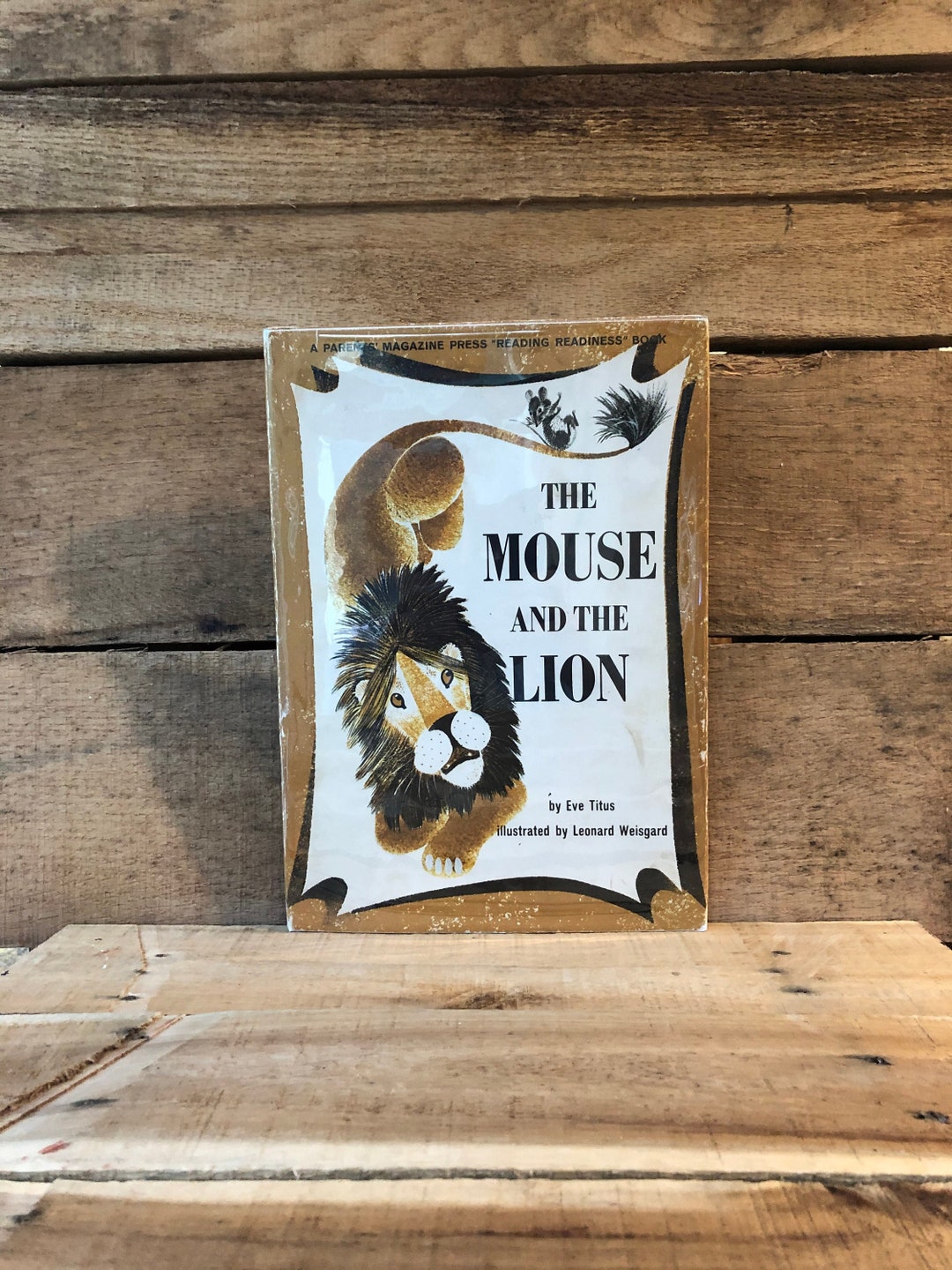 The Mouse and the Lion by Eve Titus, Illustrated by Leonard Weisgard ...