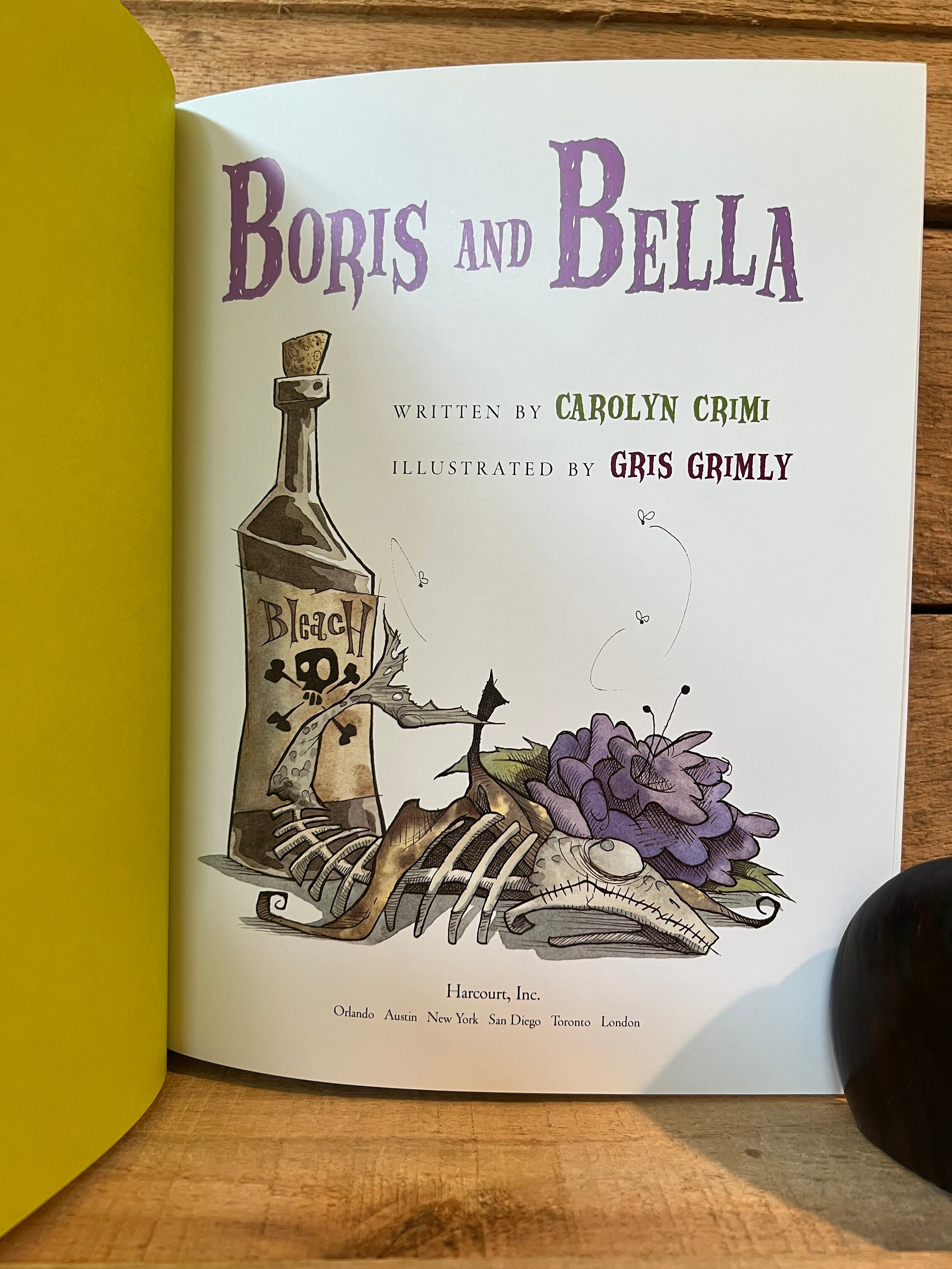 Boris and Bella Illustrated by Gris Grimly: With Dust Jacket - Etsy