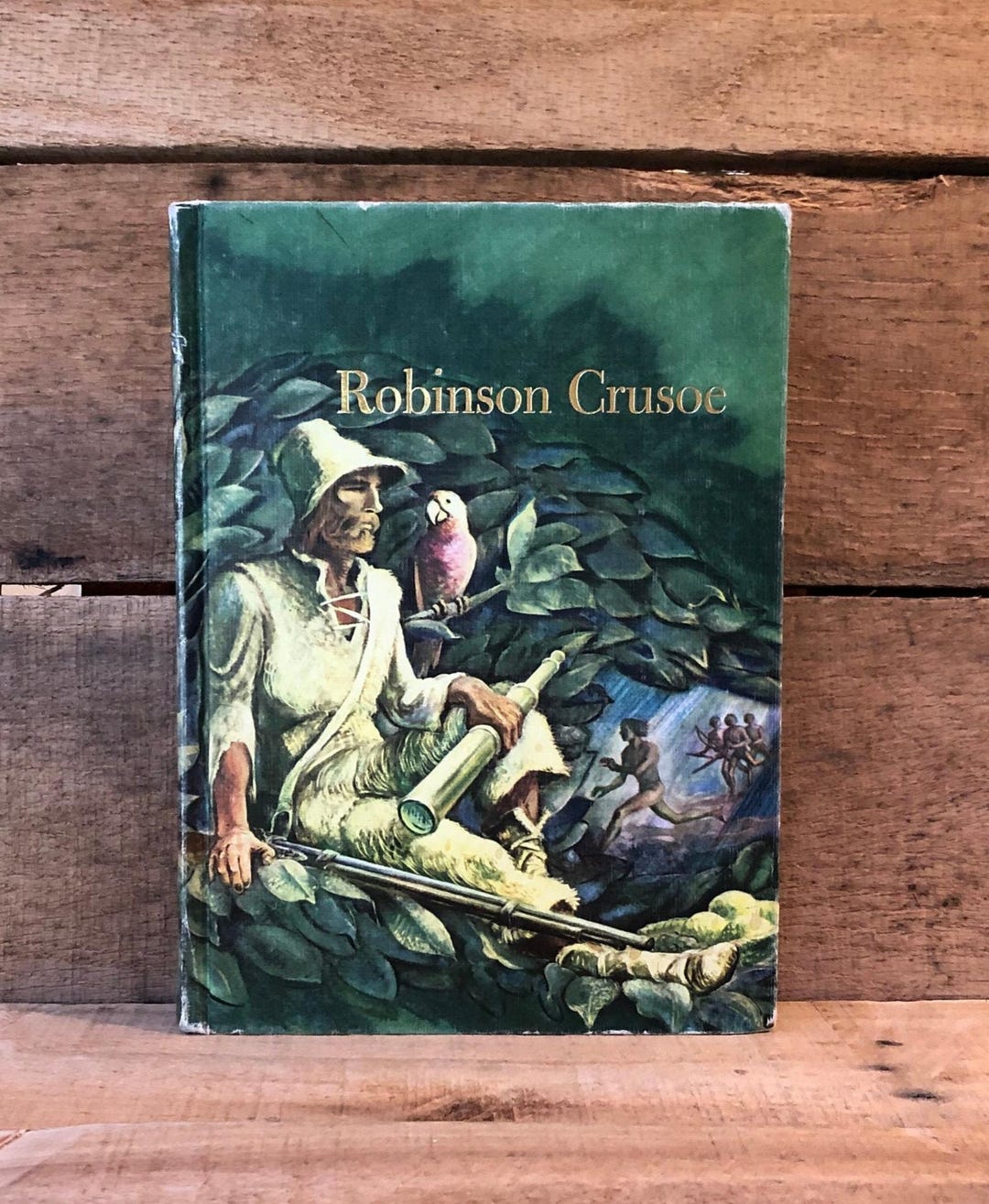 Robinson Crusoe Illustrated Junior Library: 1981 - Etsy