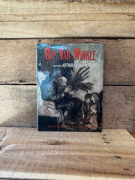 Rip Van Winkle by Washington Irving Illustrated by Arthur | Etsy