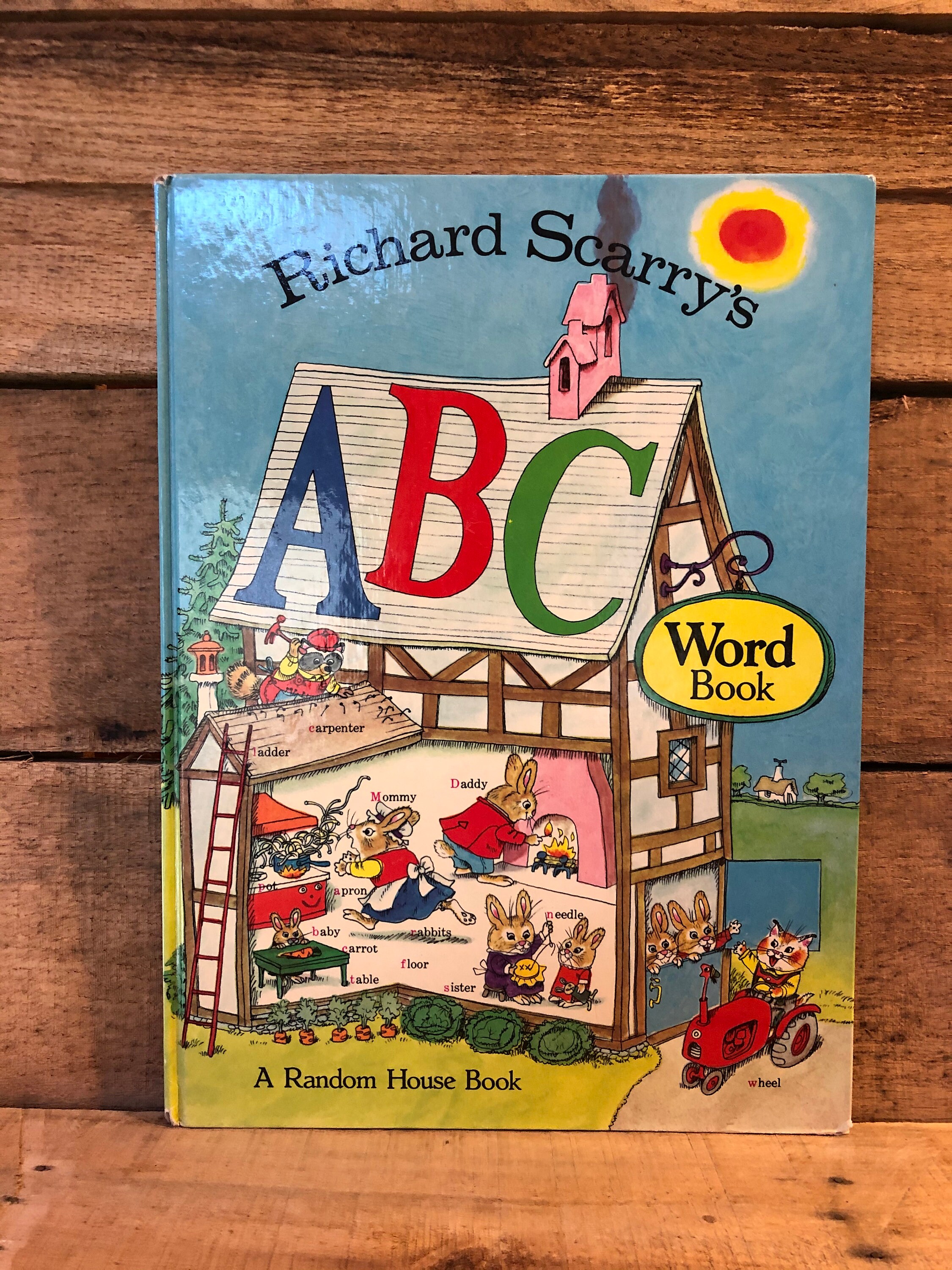 Richard Scarry's ABC Word Book: 1971 | Etsy