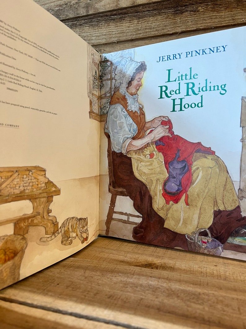 Little Red Riding Hood, Illustrated by Jerry Pinkney: 2007 - Etsy
