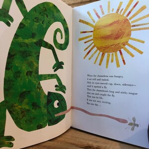 The Mixed-up Chameleon by Eric Carle: With Dust Jacket - Etsy