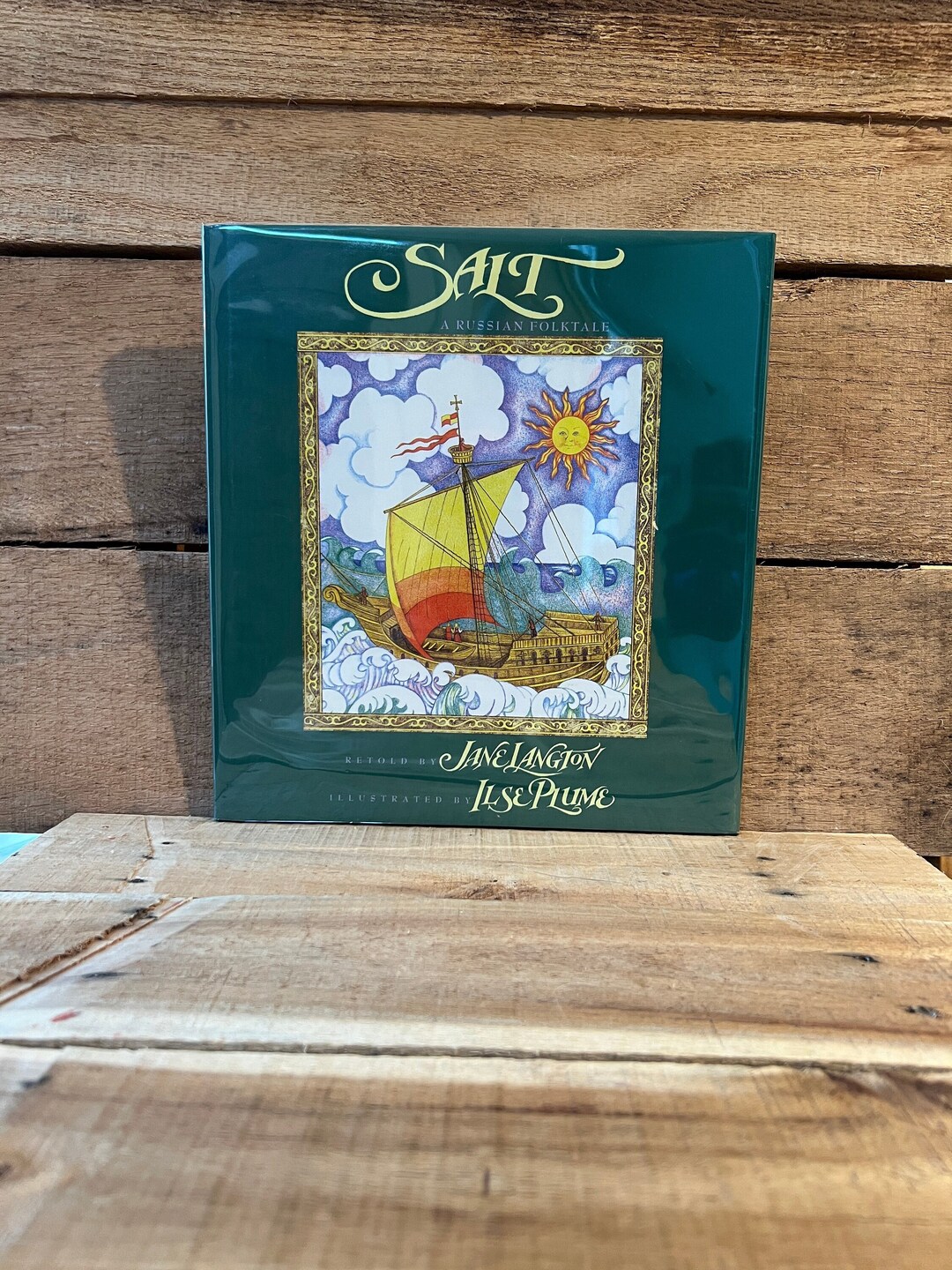 Salt A Russian Folktale, Retold by Jane Langton, Illustrated by Ilse ...