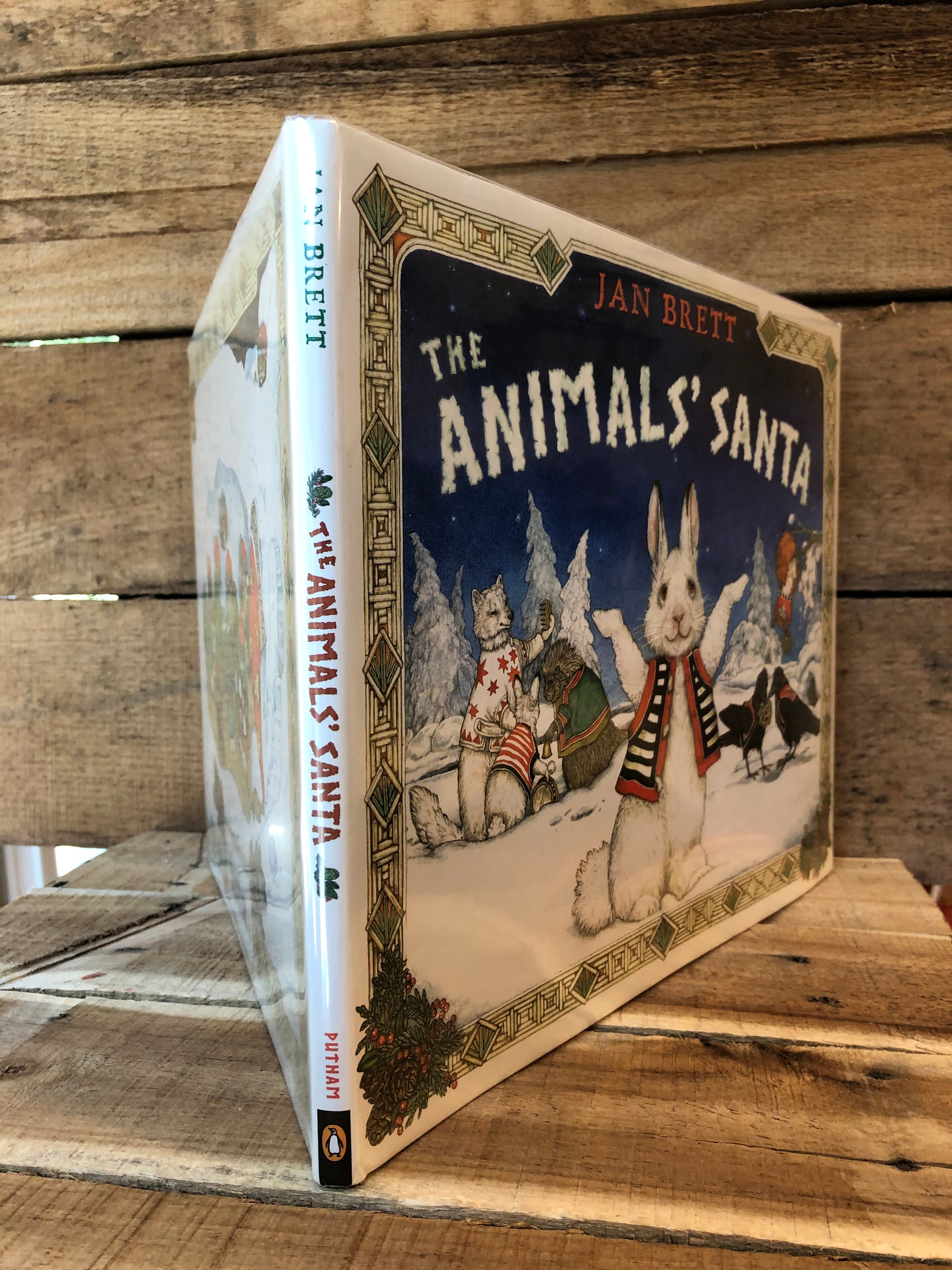 Jan Brett the Animal's Santa: With Dust Jacket 2014 - Etsy