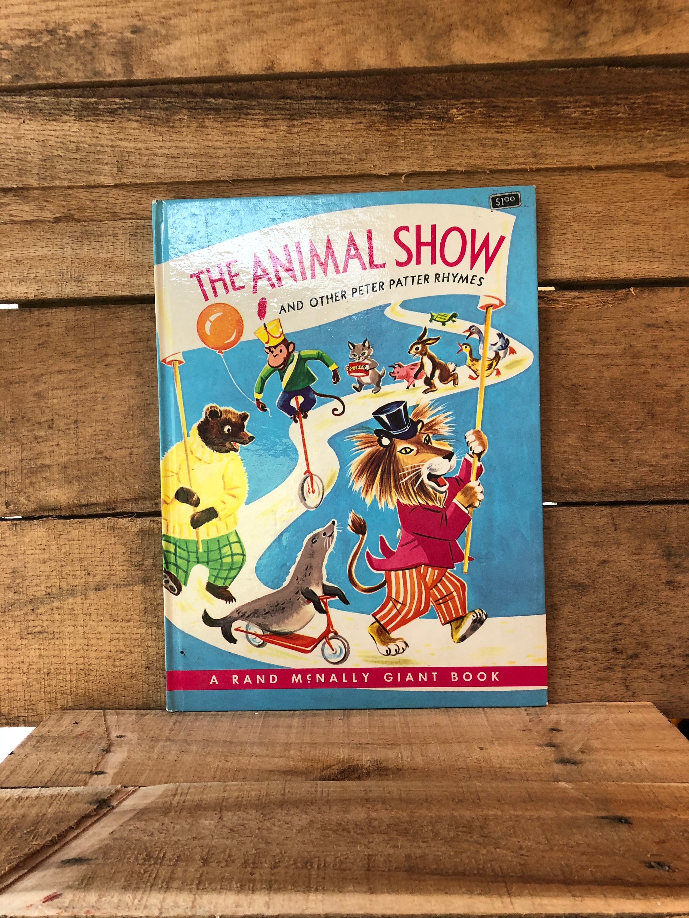 The Animal Show y otras rimas de Peter Patter: Rand McNally | Etsy