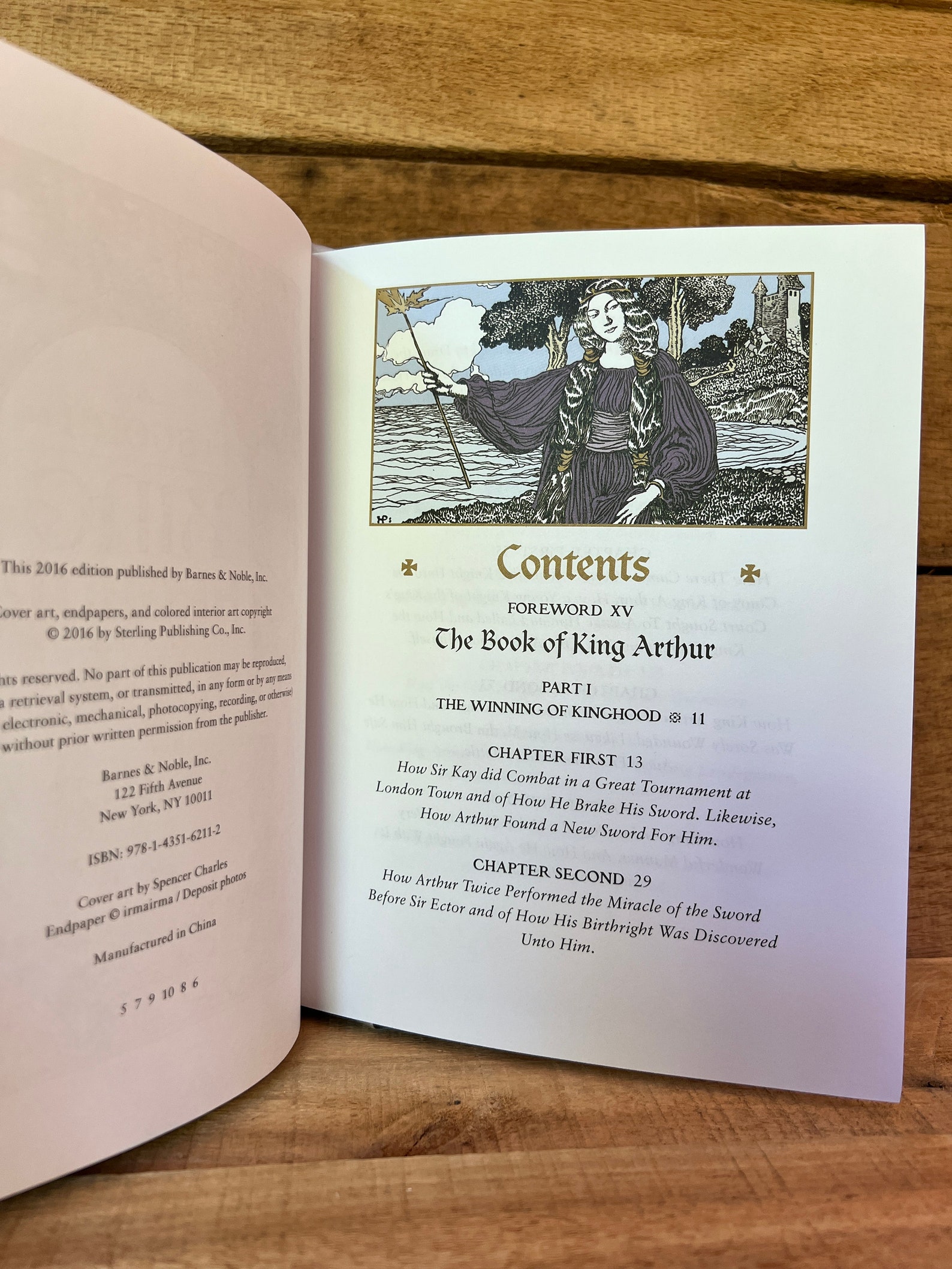 The Story of King Arthur and His Knights, Written and Illustrated by ...