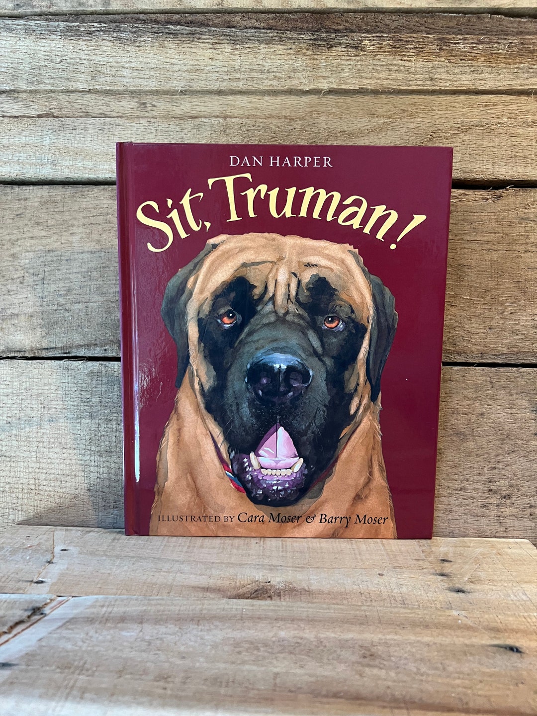 Sit Truman by Dan Harper Illustrated by Barry Moser: 2001 - Etsy