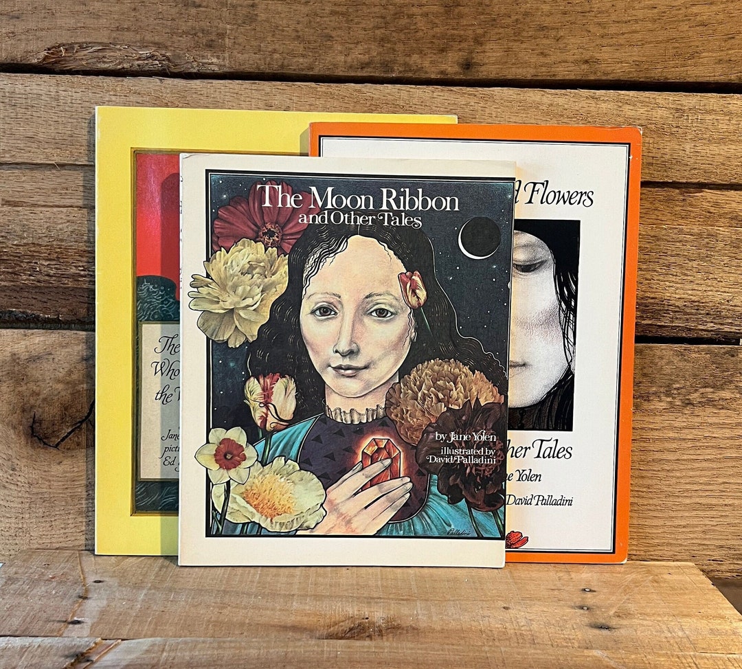 Set of Vintage Softcover Jane Yolen Books: the Moon Ribbon, the Girl ...