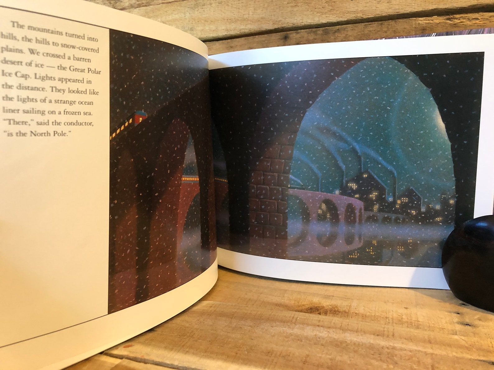 The Polar Express by Chris Van Allsburg: With Dust Jacket - Etsy