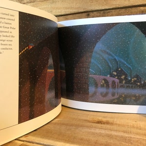 The Polar Express by Chris Van Allsburg: With Dust Jacket - Etsy