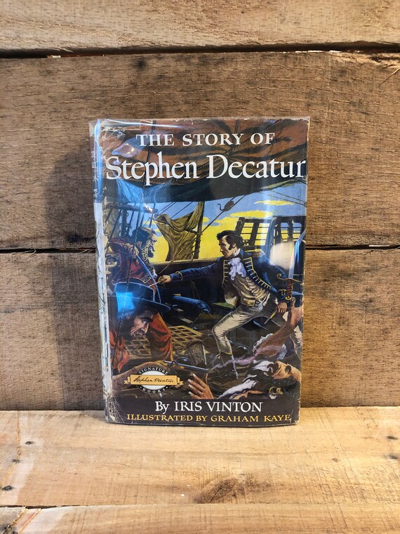 The Story of Stephen Decatur Signature Books With Dust Jacket | Etsy
