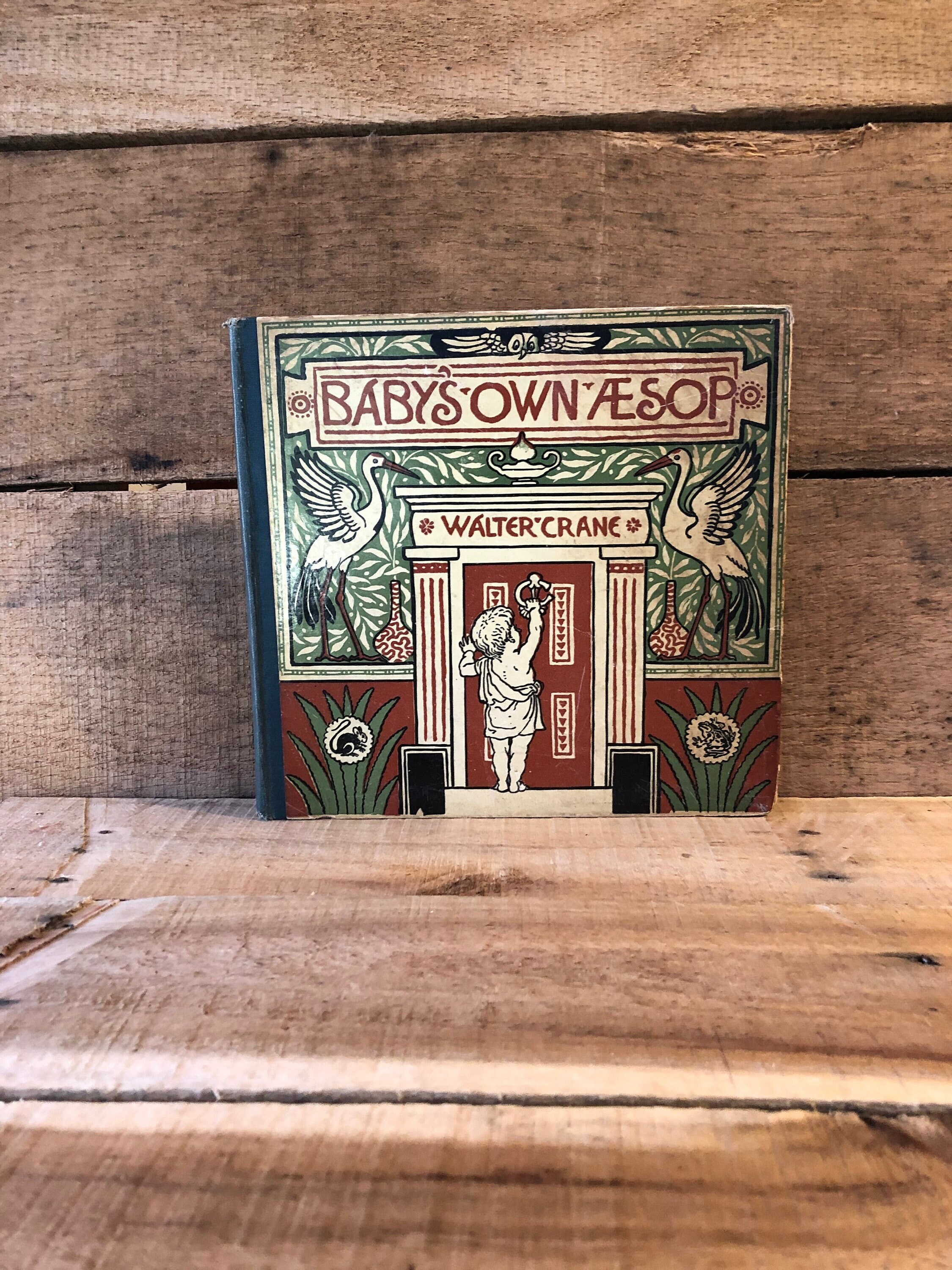 The Baby's Own Aesop by Walter Crane, Cut and Printed by Edmund Evans ...