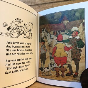 Nursery Rhymes: Jack and the Beanstalk and Little Jack Sprat - Etsy