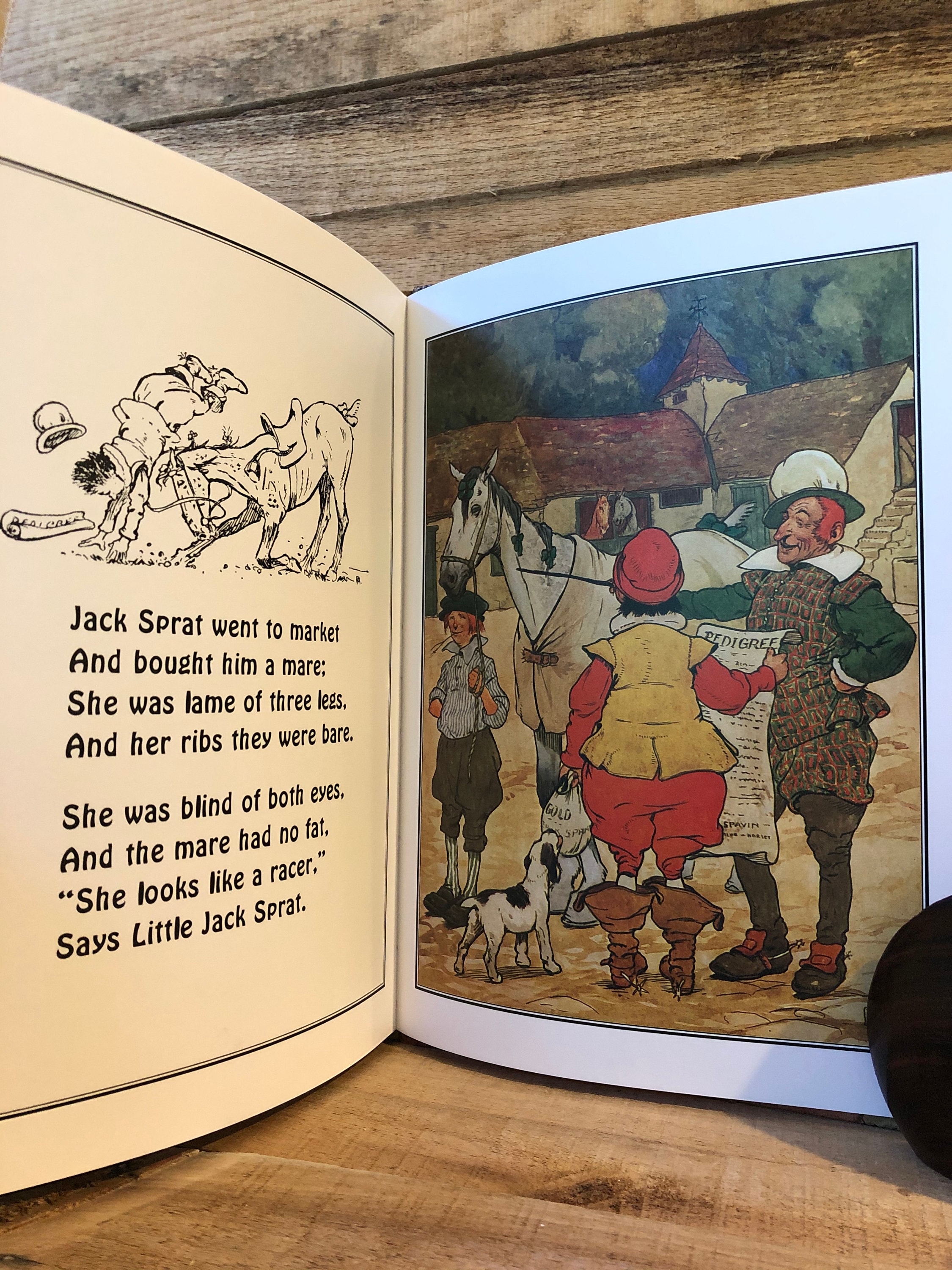 Nursery Rhymes: Jack and the Beanstalk and Little Jack Sprat - Etsy