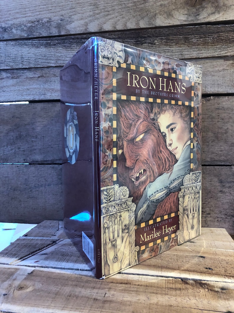 Iron Hans by the Brothers Grimm Illustrated by Marilee Heyer: - Etsy