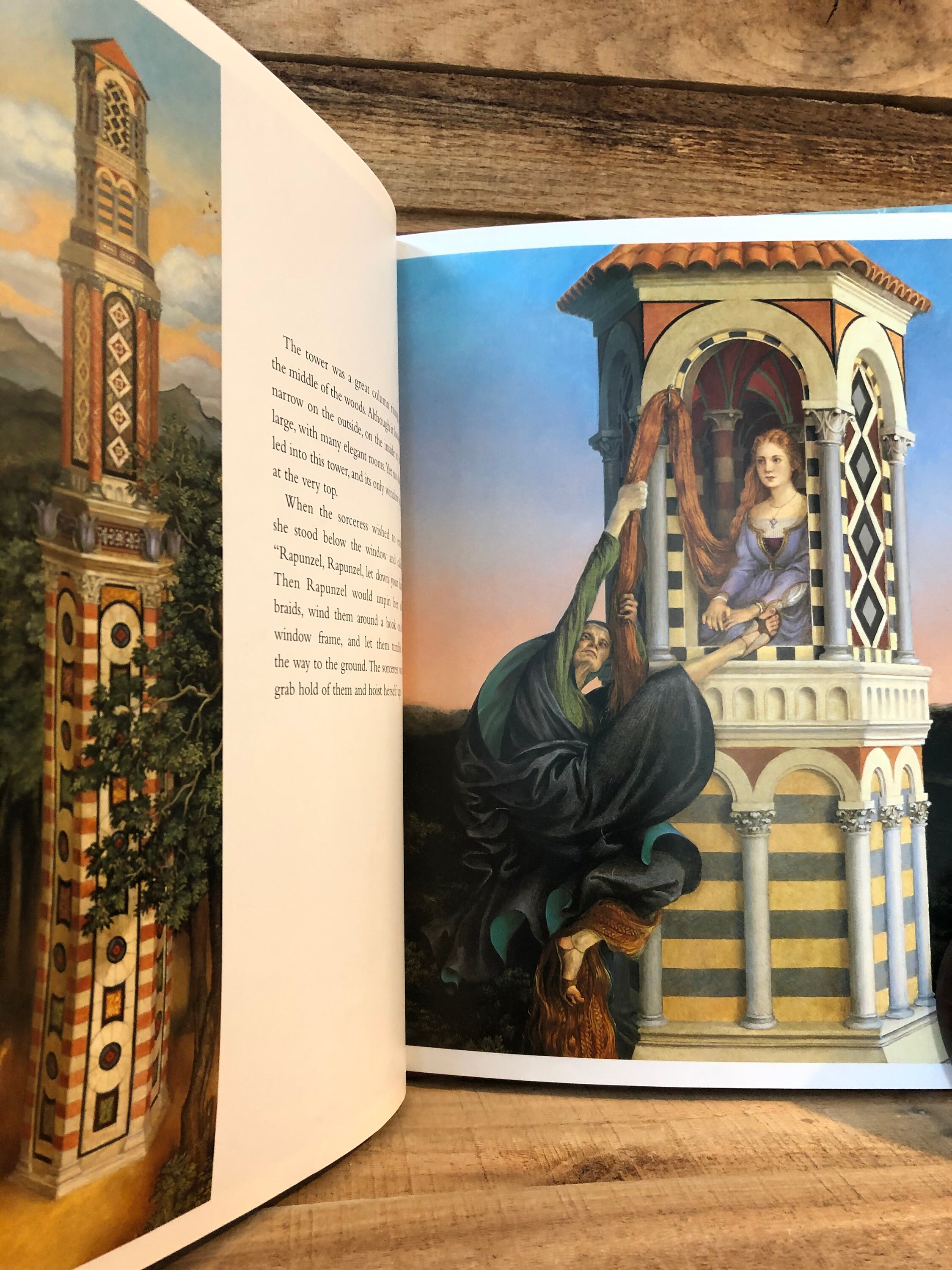 Rapunzel Illustrated by Zelinsky: With Dust Jacket 1997 First - Etsy