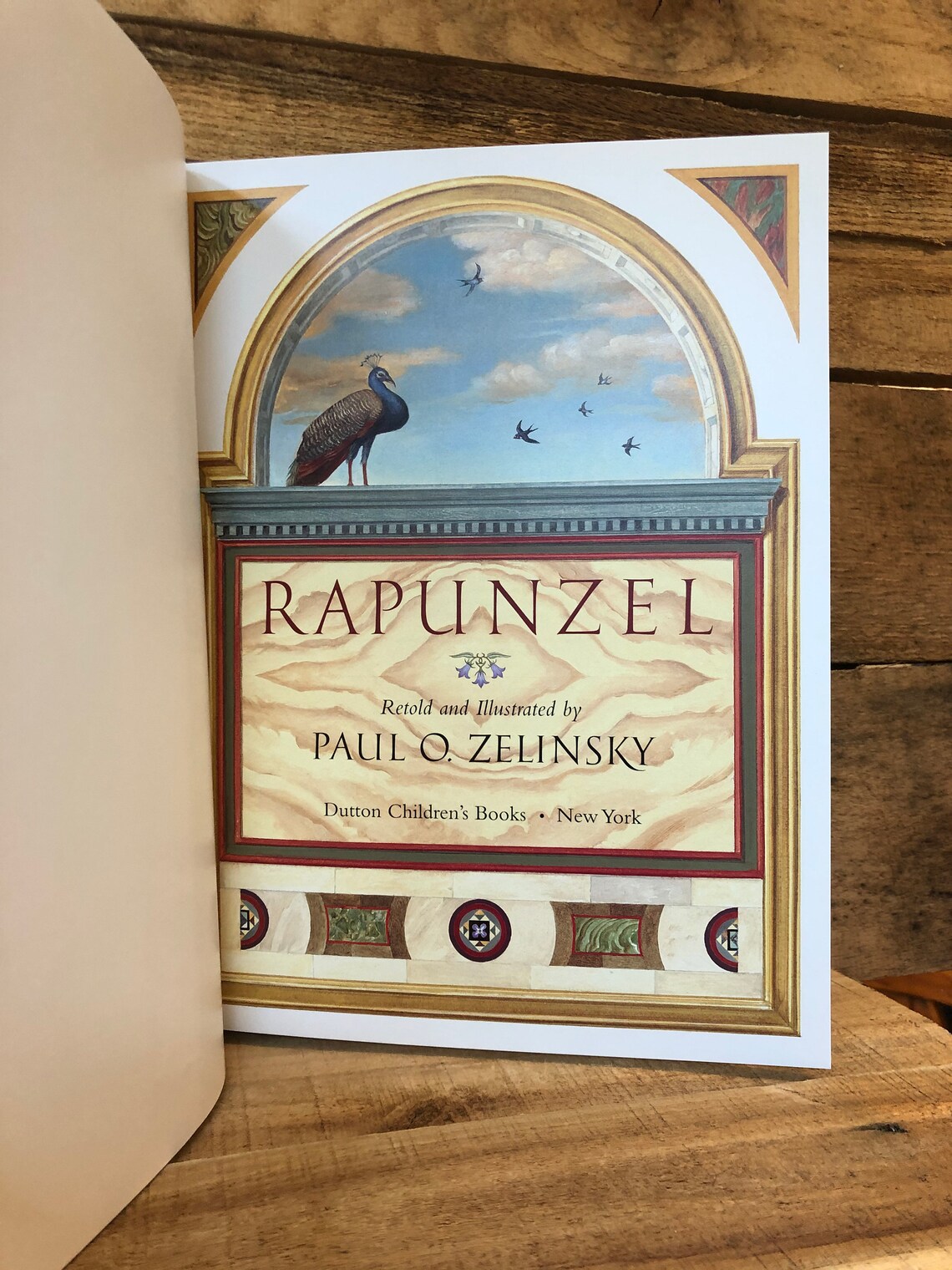 Rapunzel Illustrated by Paul Zelinsky: with Dust Jacket 1997 | Etsy
