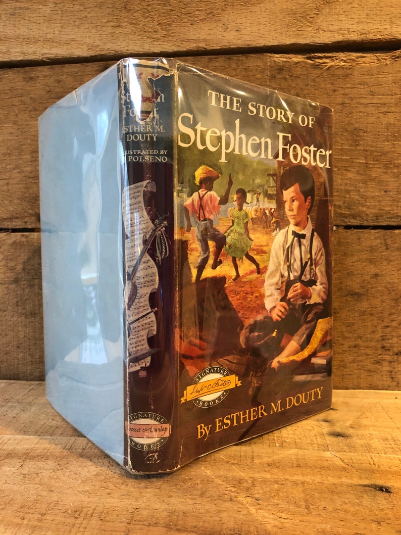 The Story of Stephen Foster Signature Books With Dust Jacket 1954 - Etsy