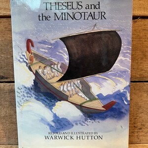 Theseus and the Minotaur, Retold and Illustrated by Warwick Hutton ...
