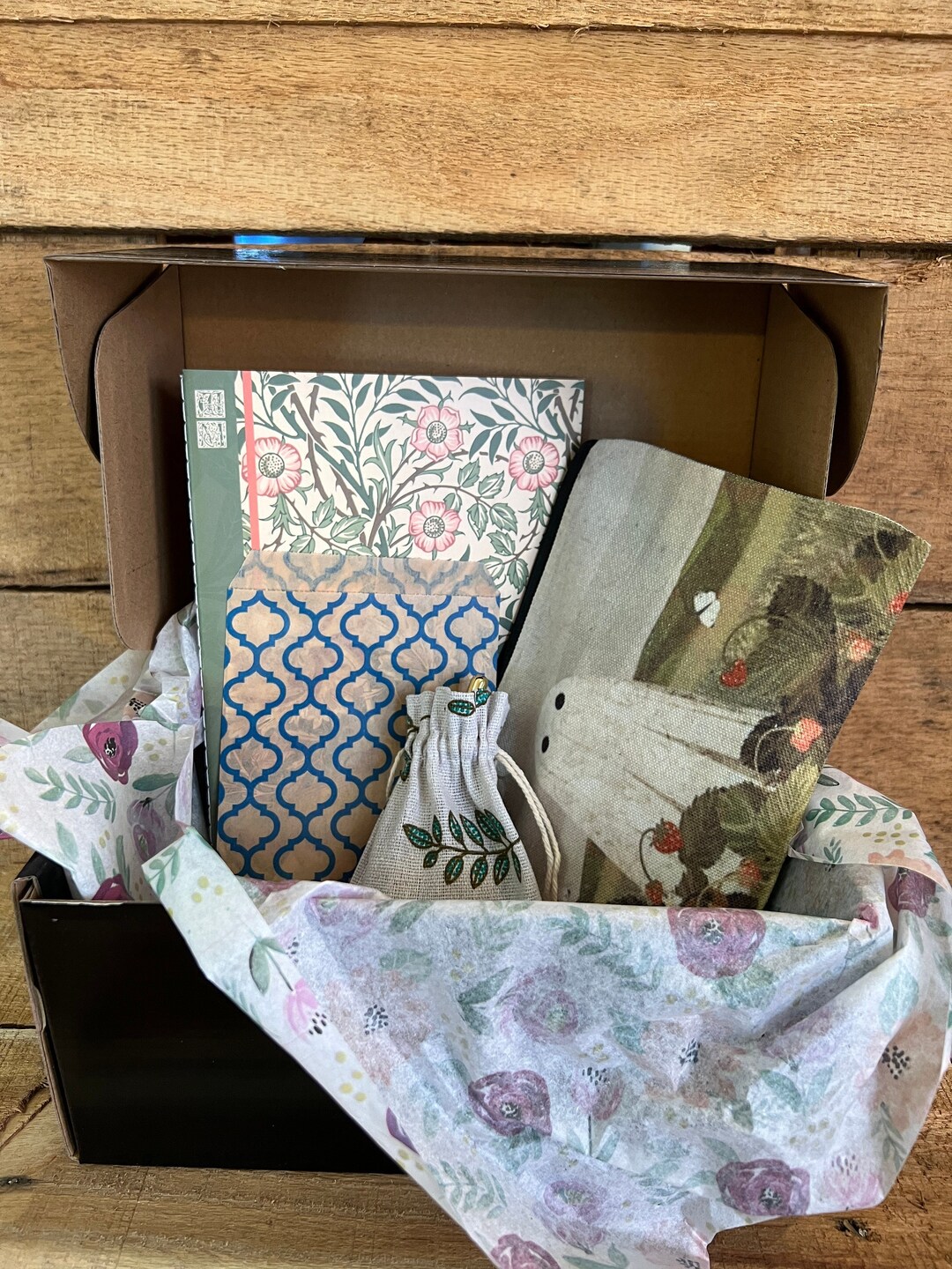 Stationery Gift Box, Journaling Gift Box, Postcards, Stickers Gift Box ...