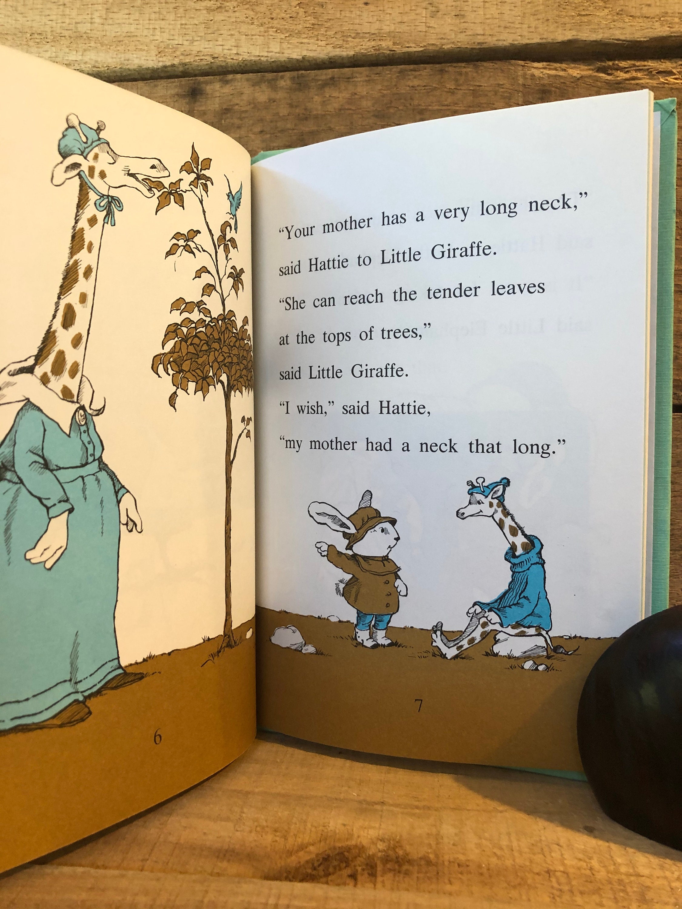 Hattie Rabbit by Dick Gackenbach: an Early I Can Read Book - Etsy