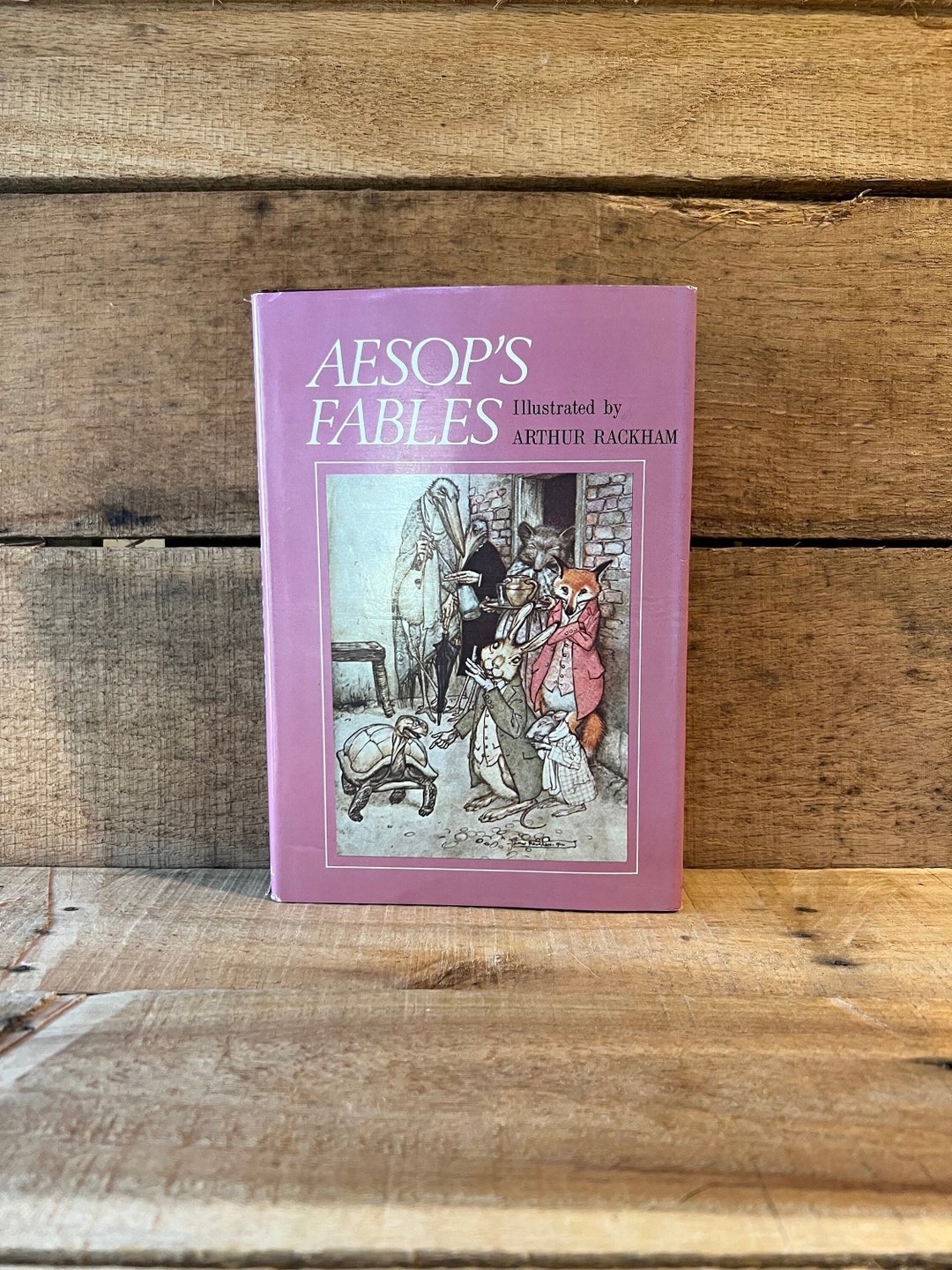 Aesop's Fables, Illustrated by Arthur Rackham: With Dust Jacket - Etsy