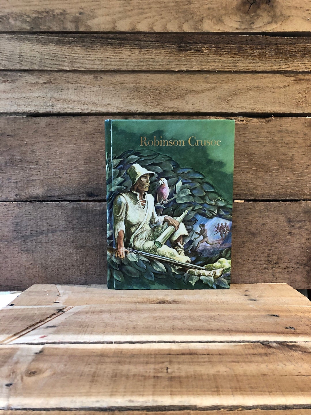 Robinson Crusoe Illustrated Junior Library: 1980 - Etsy