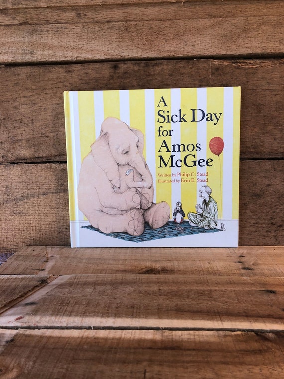 A Sick Day for Amos McGee by Philip C. Stead 2010 First | Etsy