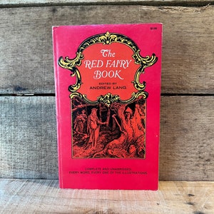The Red Fairy Book, Edited by Andrew Lang: Dover 1966 - Etsy