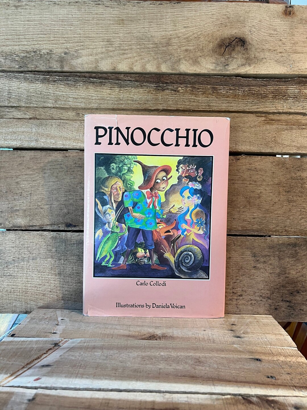 Pinocchio by Carlo Collodi, Illustrated by Daniela Voican: With Dust ...