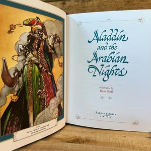 Aladdin and the Arabian Nights, Illustrated by Rene Bull: Barnes and ...