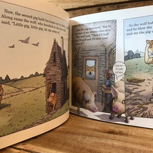 The Three Pigs by David Wiesner: With Dust Jacket 2001 - Etsy