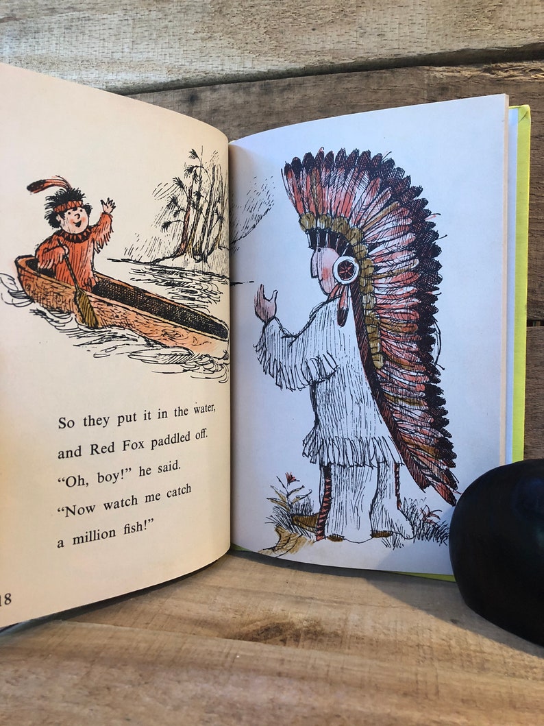 Red Fox and His Canoe Illustrated by Arnold Lobel: an I Can - Etsy