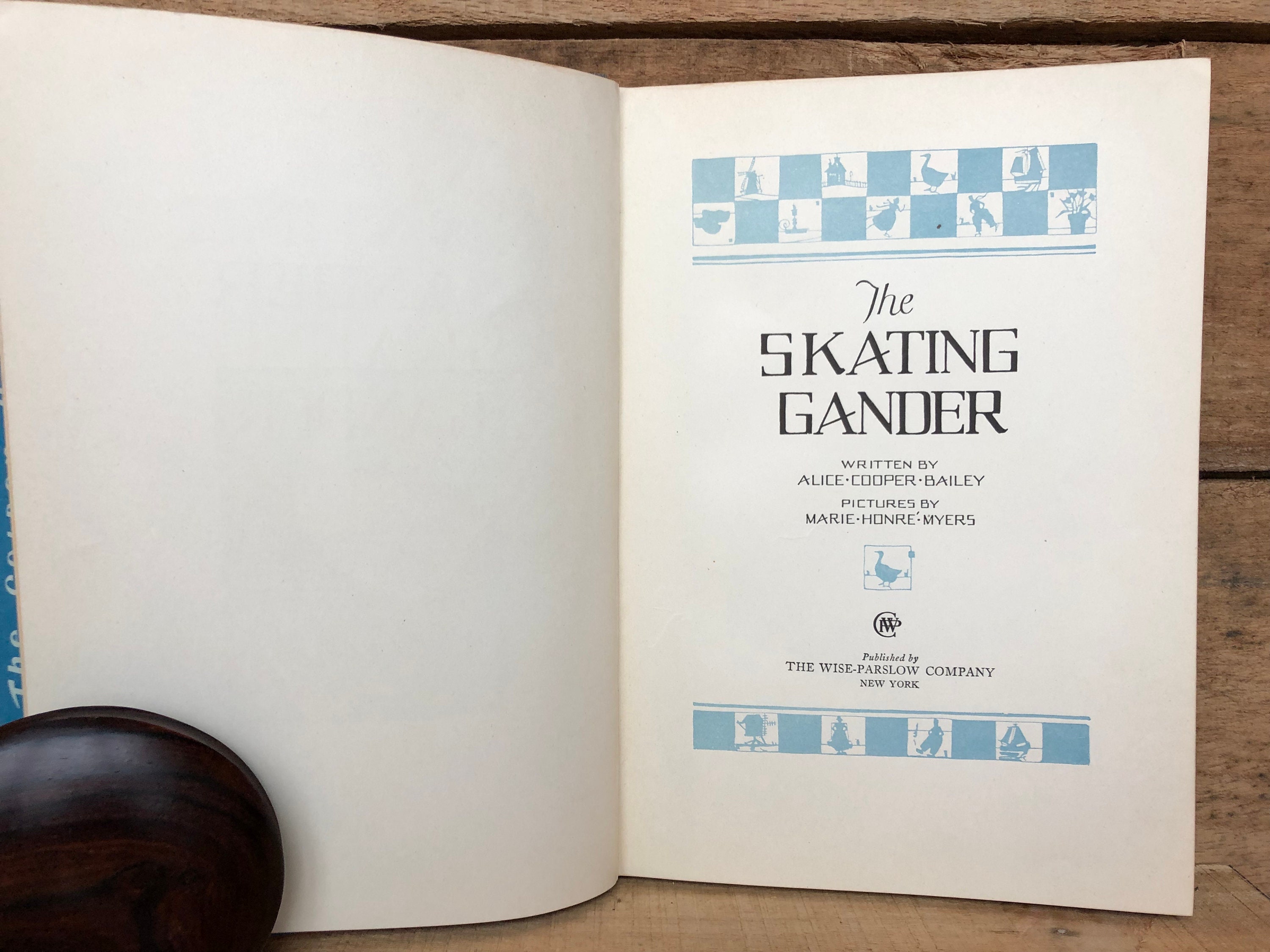 The Skating Gander by Alice Cooper Bailey: Wise Parslow 1927 - Etsy.de