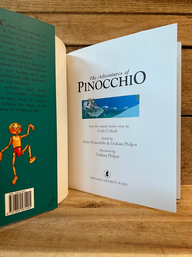 Pinocchio by Carlo Collodi, Illustrated by Grham Philpot: Softcover ...