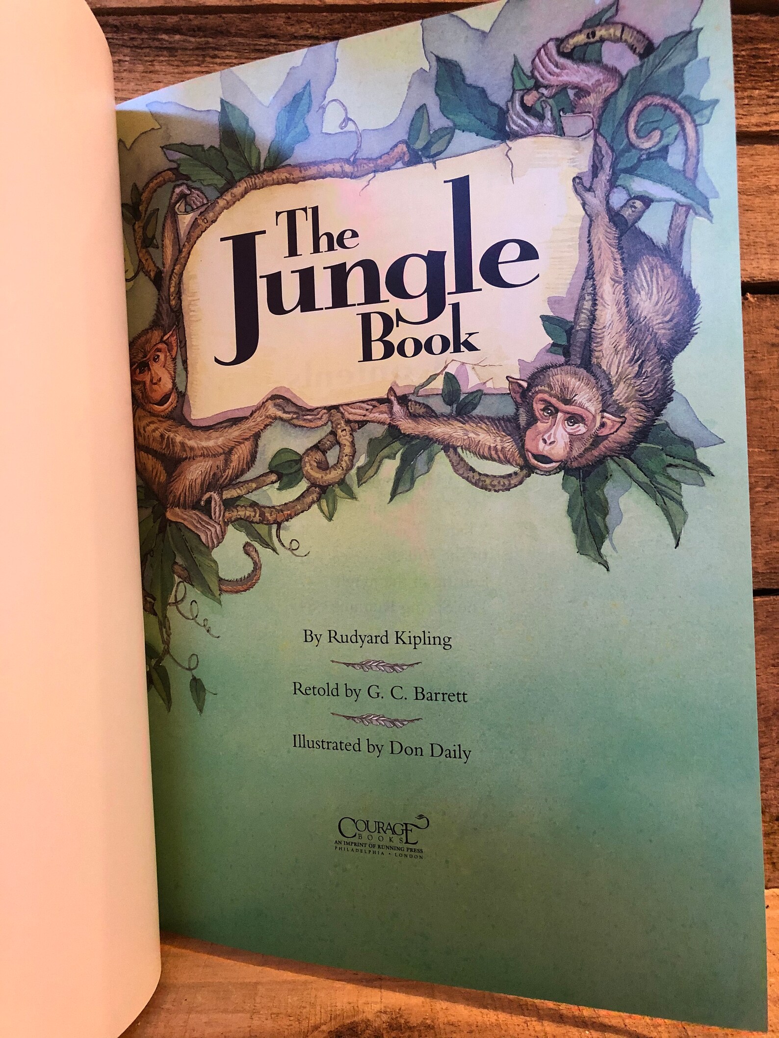 The Classic Tale of the Jungle Book: Illustrated by Don Daily - Etsy UK