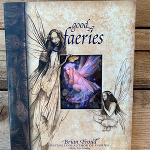 Good Faeries Bad Faeries by Brian Froud With Dust Jacket 1998 - Etsy