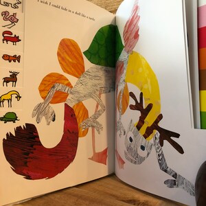 The Mixed-up Chameleon by Eric Carle: With Dust Jacket - Etsy