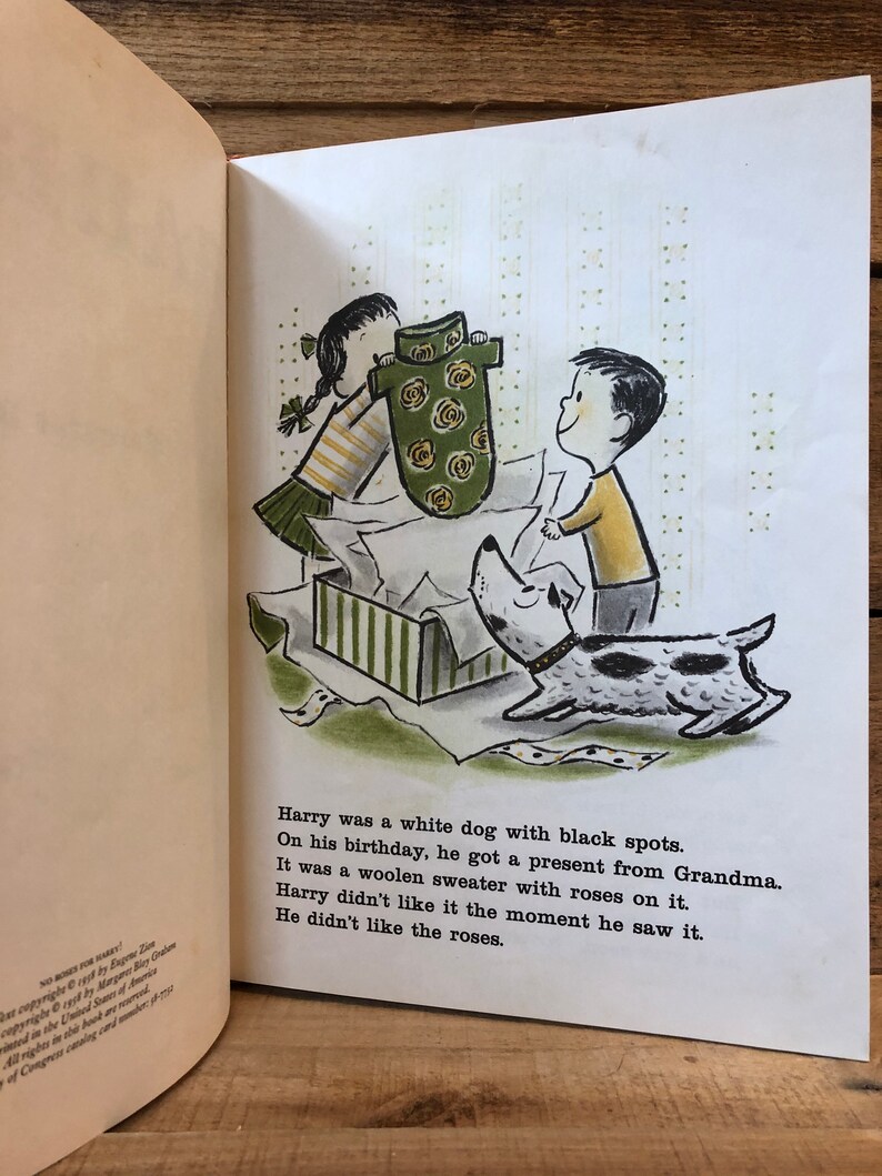 No Roses for Harry! by Gene Zion, Illustrated by Margaret Bloy Graham ...